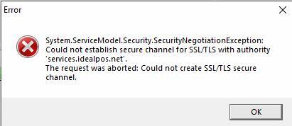 LICENSE EXPIRY - Could not establish secure channel for SSL/TLS with ...